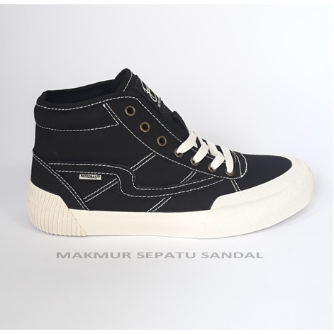 Jual Sepatu Patrobas Equip High - Black White | Shopee Indonesia