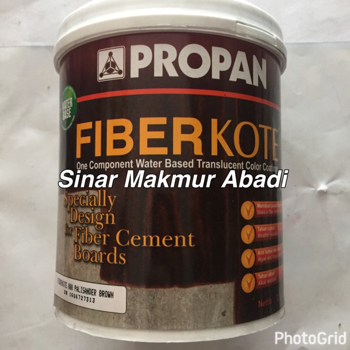 Jual Propan fiberkote cat fibercement and board 888(Semua warna Glossy ...