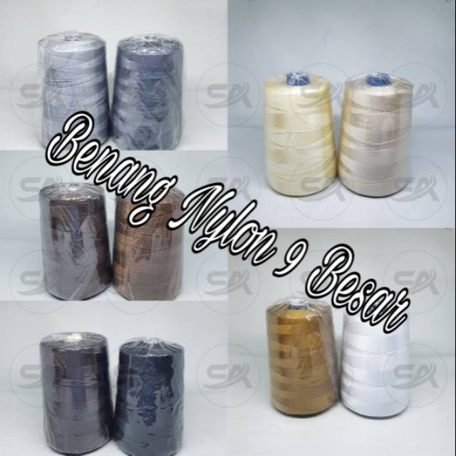 Jual BENANG NYLON 9 BESAR (CONS) NILON PENITI | Shopee Indonesia