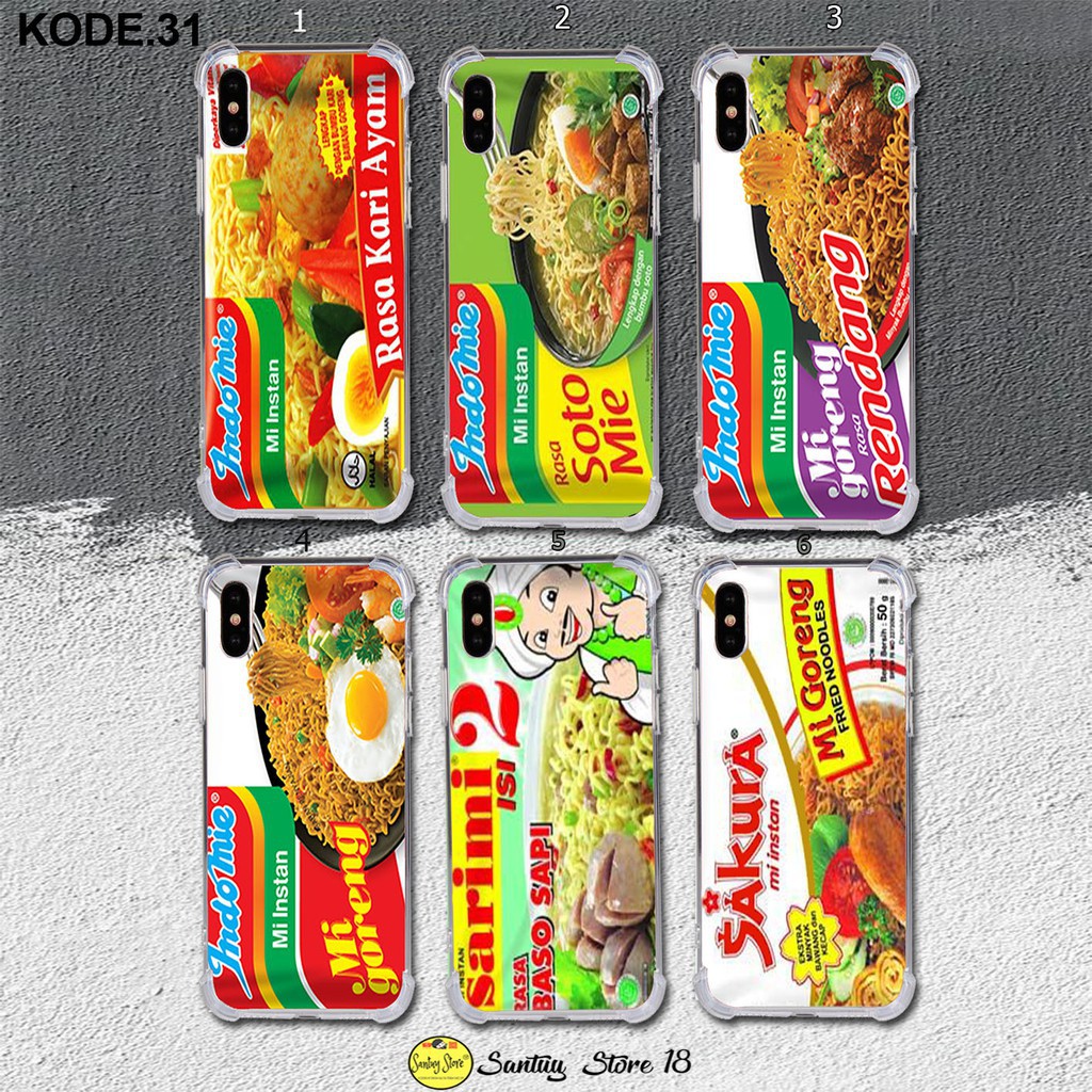 Jual Custom Case Anti Crack Fuze 2D Mie Instan Untuk All Type Kode 31 ...