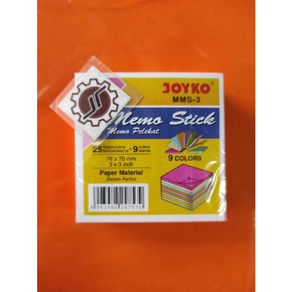 Jual Memo Stick Joyko MMS-3 per pad | Shopee Indonesia