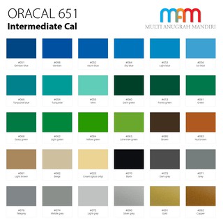 Jual Rp 40/cm2 Cutting Sticker Custom Design Oracal 651 Glossy/Doff ...