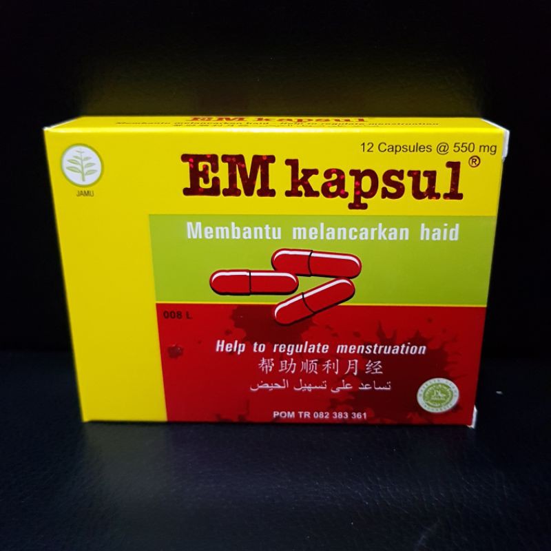 Jual EM Kapsul 12 Kapsul | Shopee Indonesia