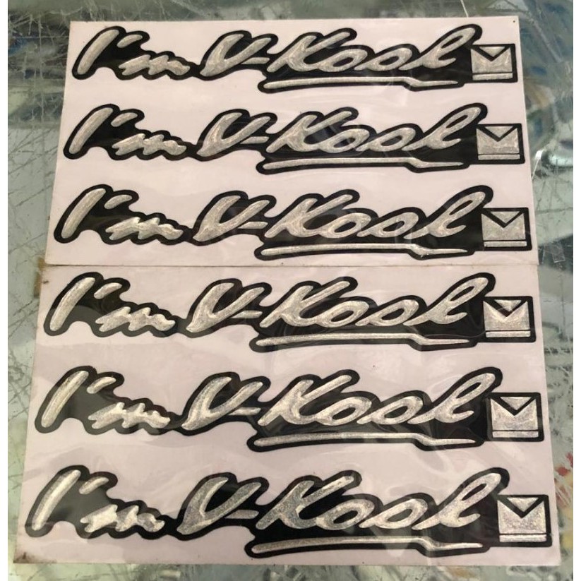 Jual STIKER EMBLEM MOTOR I'M V-KOOL | Shopee Indonesia