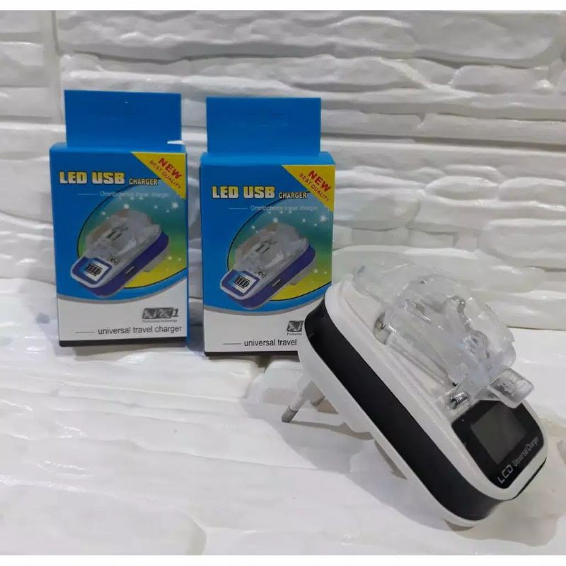 Jual CAS CHARGER DEKSTOP LED UNIVERSAL | CAS KODOK TOP | Shopee Indonesia