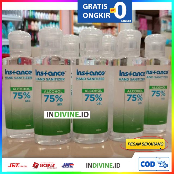Jual Hand Sanitizer Gel Instance Sanitiser Kino 50ml 100ml Alcohol 75% ...