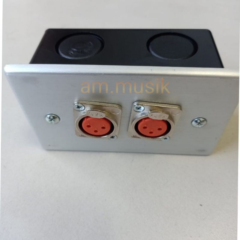 Jual PANEL BOX MIC TANAM TEMBOK 2 CHANNEL | Shopee Indonesia