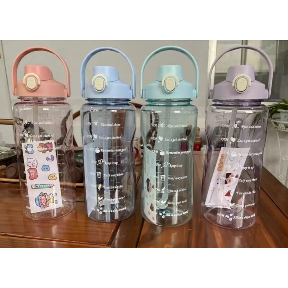 Jual TERMURAH !1 Botol Viral Transparan Bening 2 Liter & Botol Minum ...