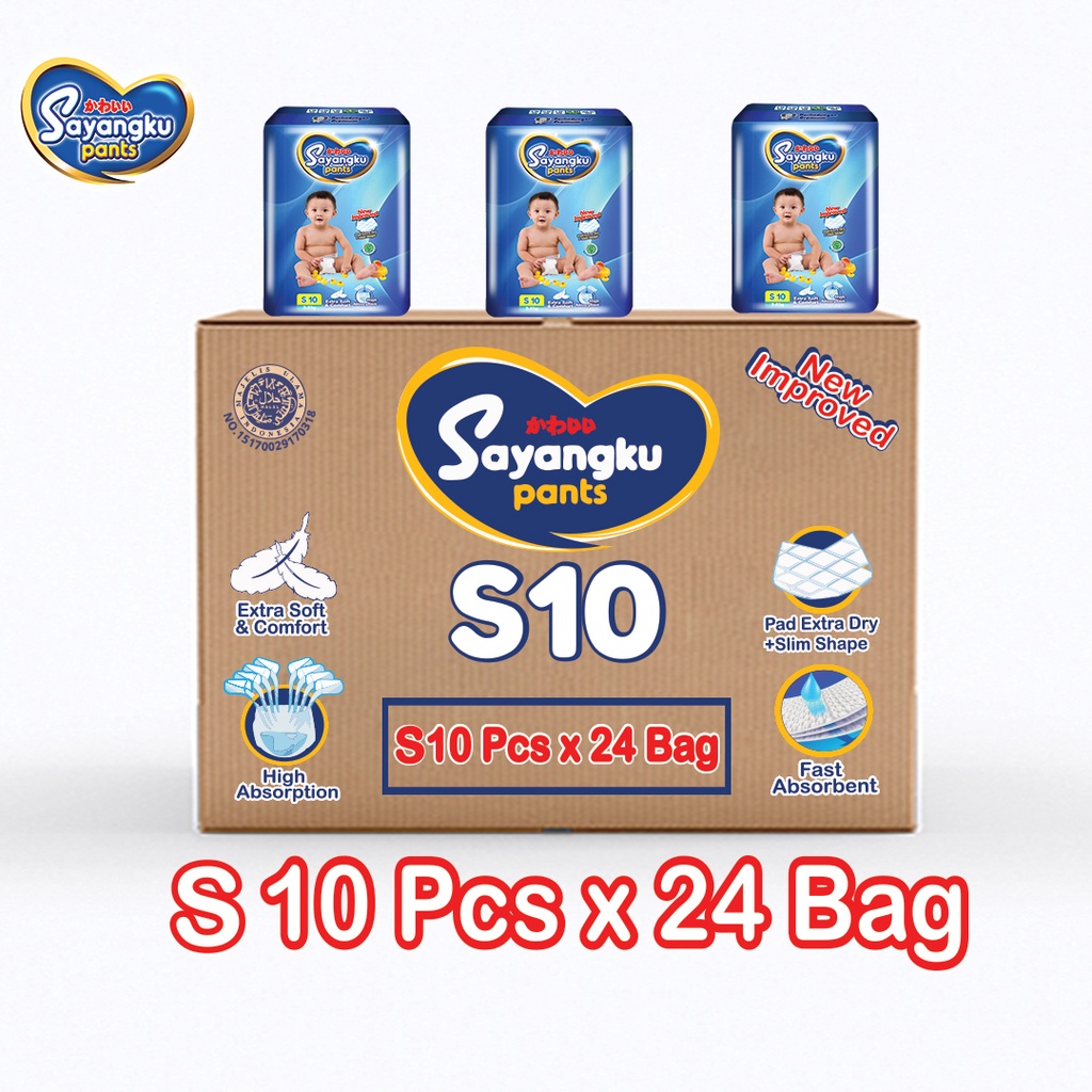 Jual SAYANGKU PANTS S10 X 24 BAGS (1 KARTON) | Shopee Indonesia