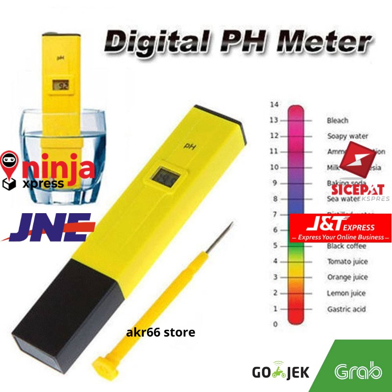 Jual ALAT UKUR UJI PH METER TESTER PEN AIR MINUM/AKUARIUM GROSIR ...