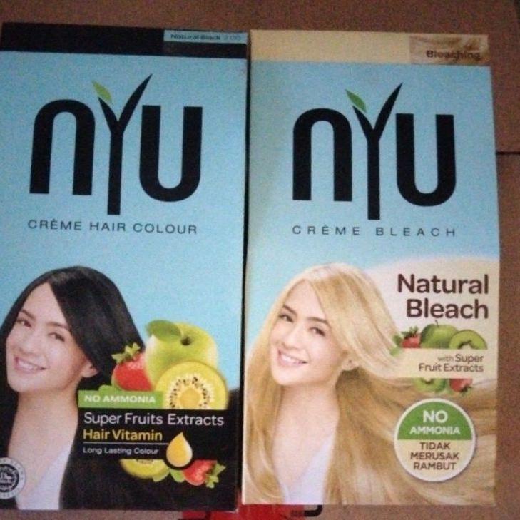 Jual [PRODUK RIIVU] Nyu creme hair colour/nyu pewarna rambut/cat rambut ...