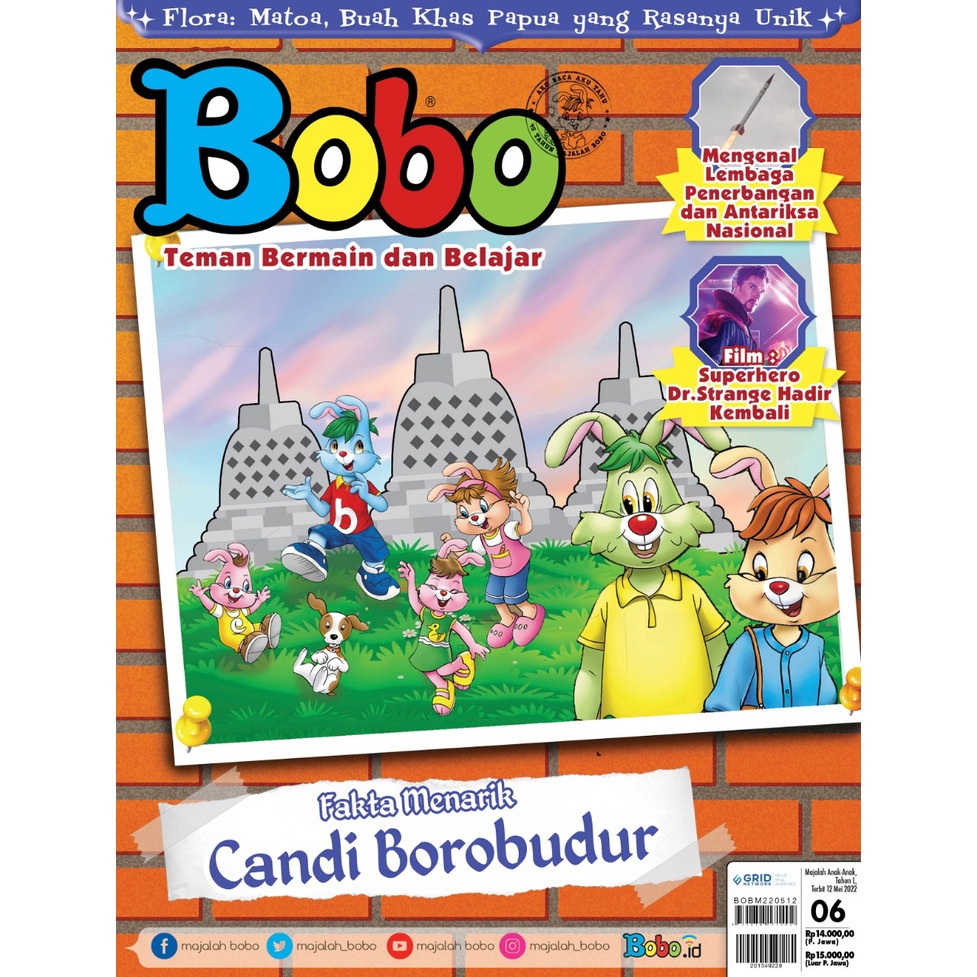 Jual Majalah Anak BOBO Terbaru Mei 2022 | Shopee Indonesia