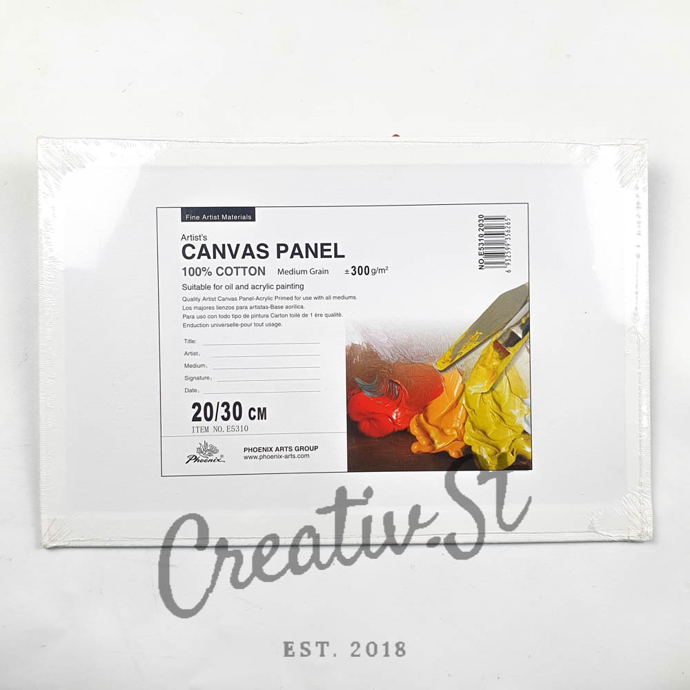 Jual CLEARANCE SALE Phoenix Canvas Panel Kanvas Board 20 X 30 Cm E5310 ...