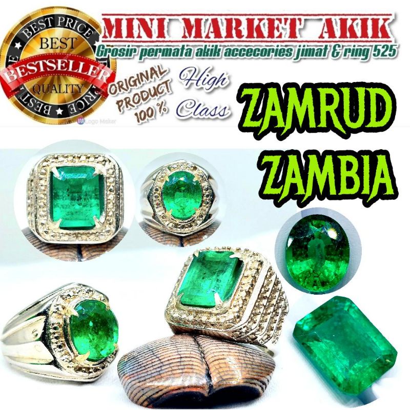 Jual Batu permata zamrud zambia / zambrud | Shopee Indonesia