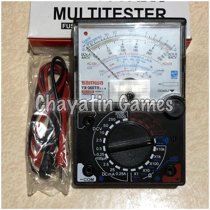 Jual Current Meter Multitester Samwa Yx-360Tr (Manual/Analog) | Shopee ...