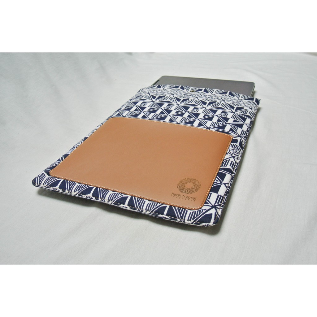 Jual Batik Fractal Laptop Case Batik 14 In Motif Baron Warna Biru ...