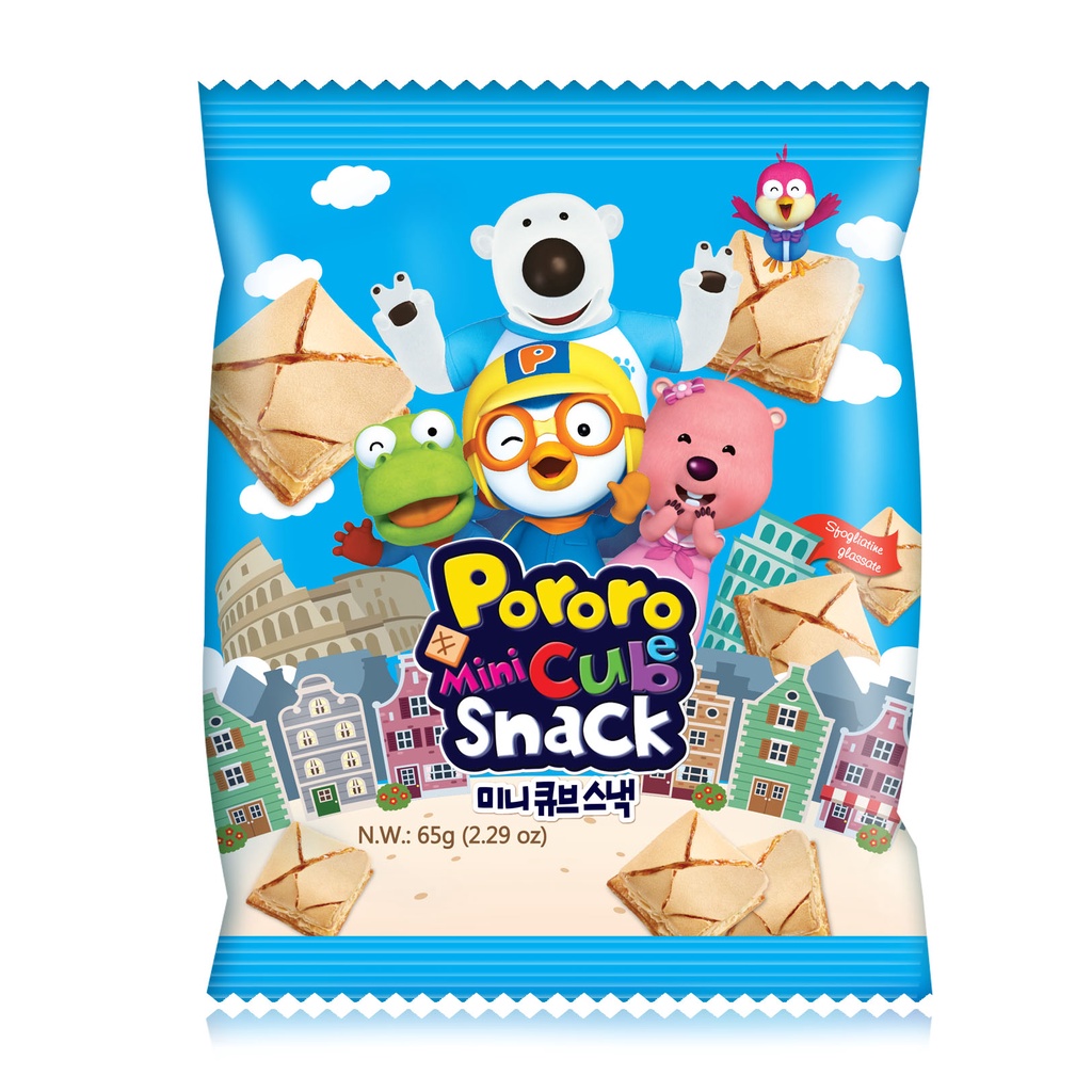 Jual PORORO Mini Cube Snack 65g | Shopee Indonesia