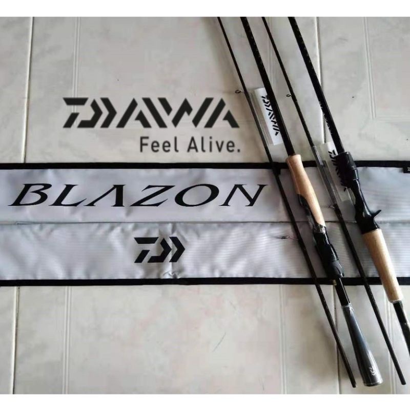 Jual Joran BC/Baitcasting dan spinning Daiwa Blazon new varian 2022 | Shopee Indonesia