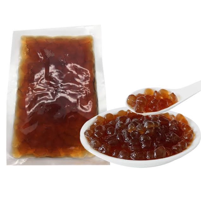 Jual Topping Konjac Jelly Pearl 1 kg Instant Siap Pakai Boba Bobatea ...