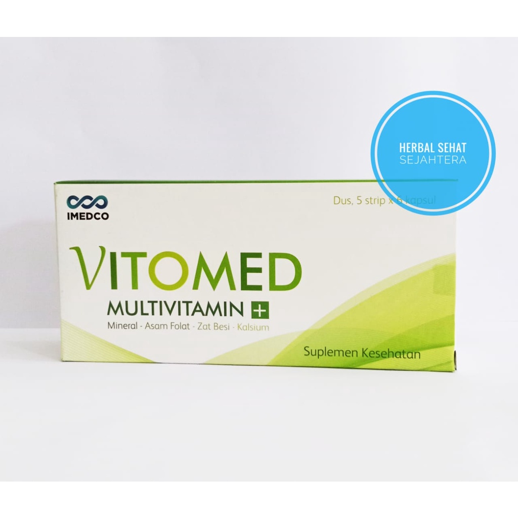 Jual VITOMED vitomed Kapsul - Multivitamin dan mineral bagi tubuh ...