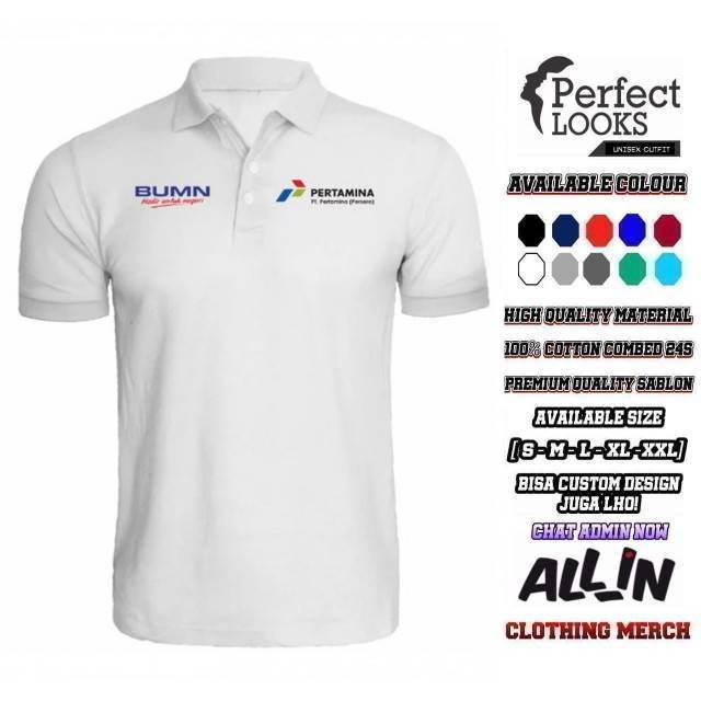 Jual KAOS POLO PERTAMINA BUMN HADIR UNTUK NEGER PT.PERTAMINA (PERSERO ...