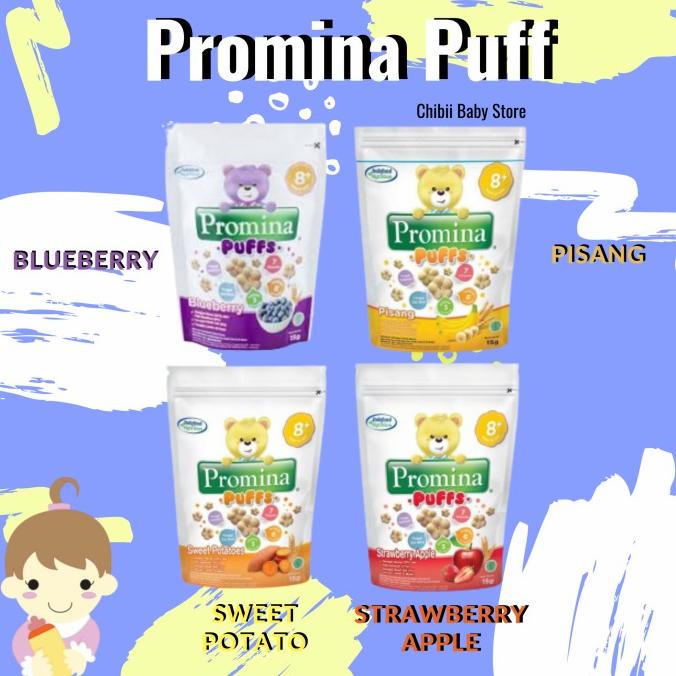 Jual Promina Puff 8 bulan rasa Sweet Potato Cemilan Baby Bergizi Snack ...