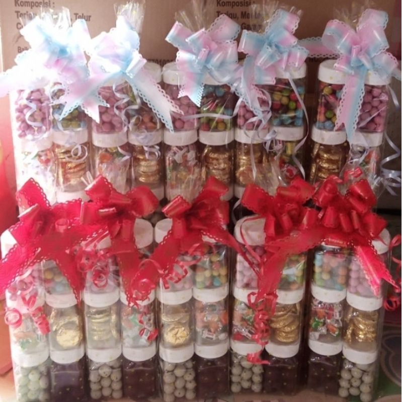 Jual Parcel coklat dan permen isi 6 toples - parcel lebaran - parcel ...