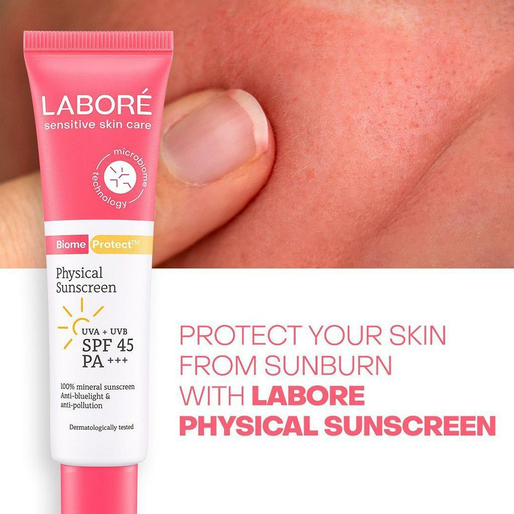 Jual LABORE Sensitive Skin Care Biomeprotect Physical Sunscreen - 10 ml ...