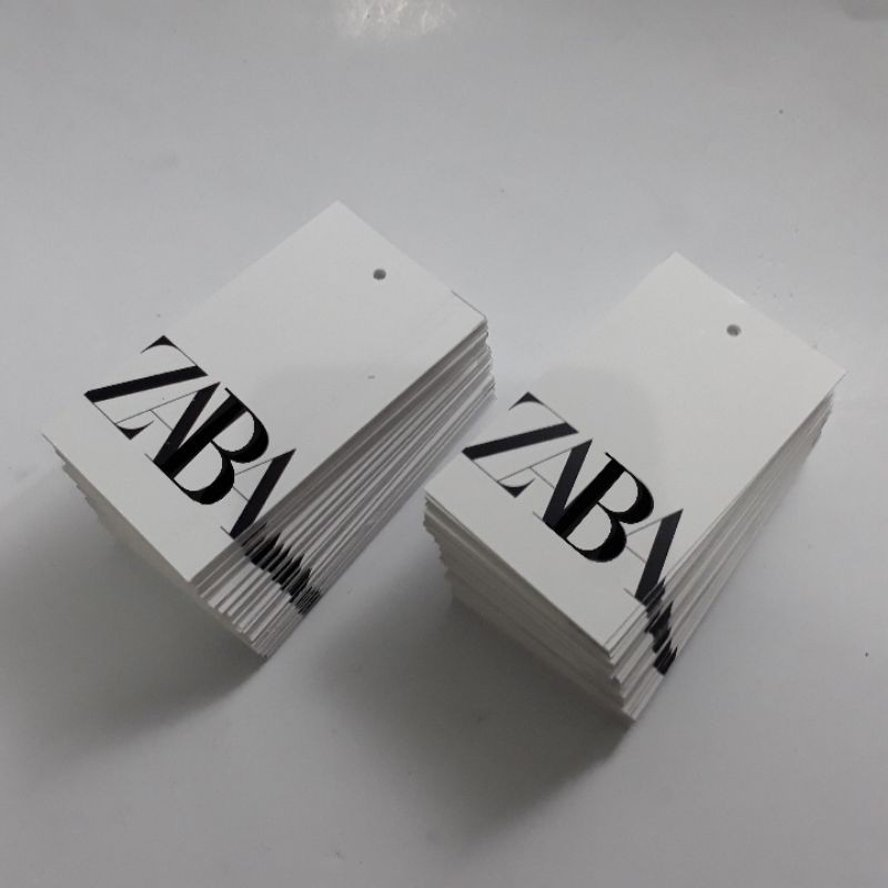 Jual hangtag label hang tag hand tag handstag label baju import handtag ...