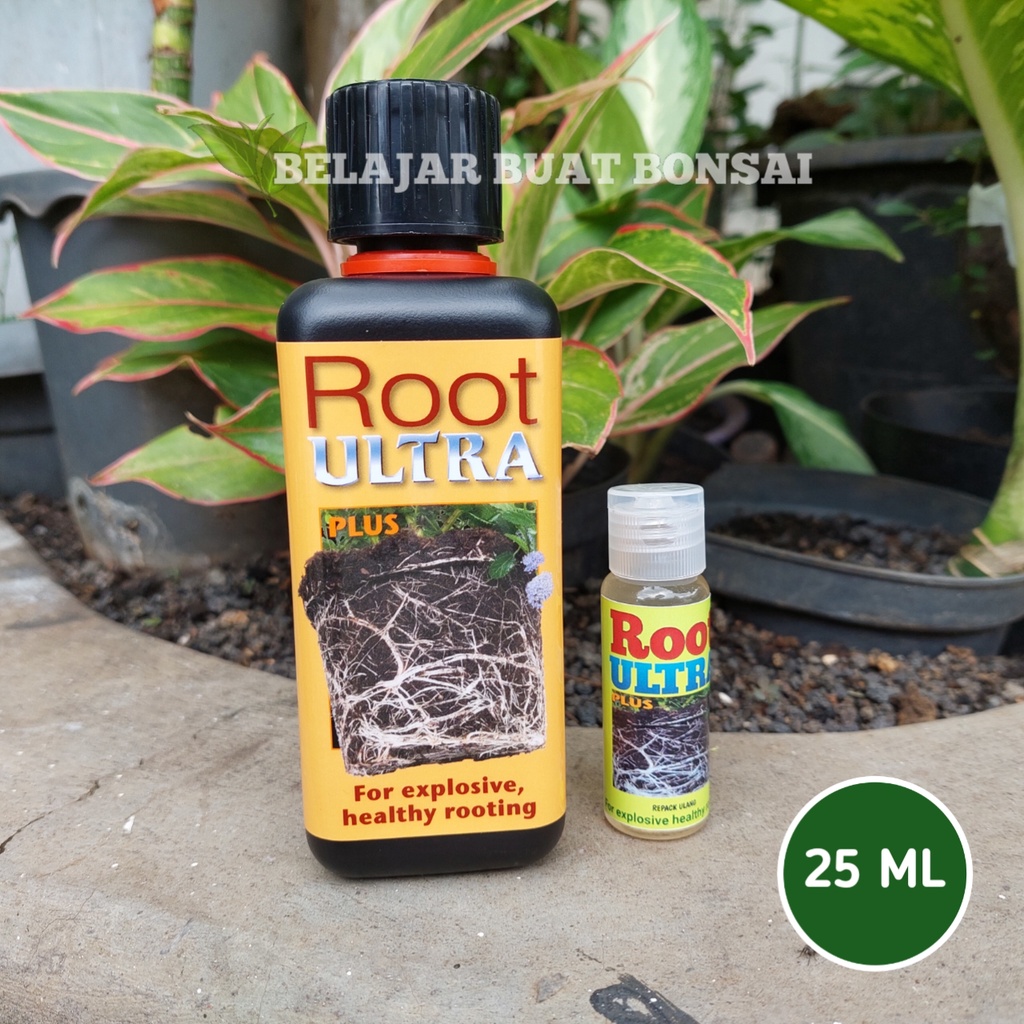 Jual Root Ultra Plus Pupuk Kesehatan Akar USA Kemasan Repack 25ml ...
