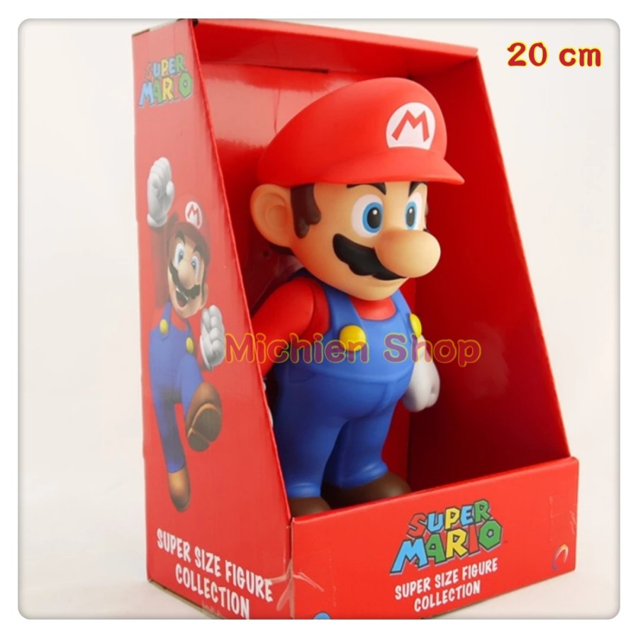 Jual Super Mario Bros Action Figure Pajangan Miniatur | Shopee Indonesia