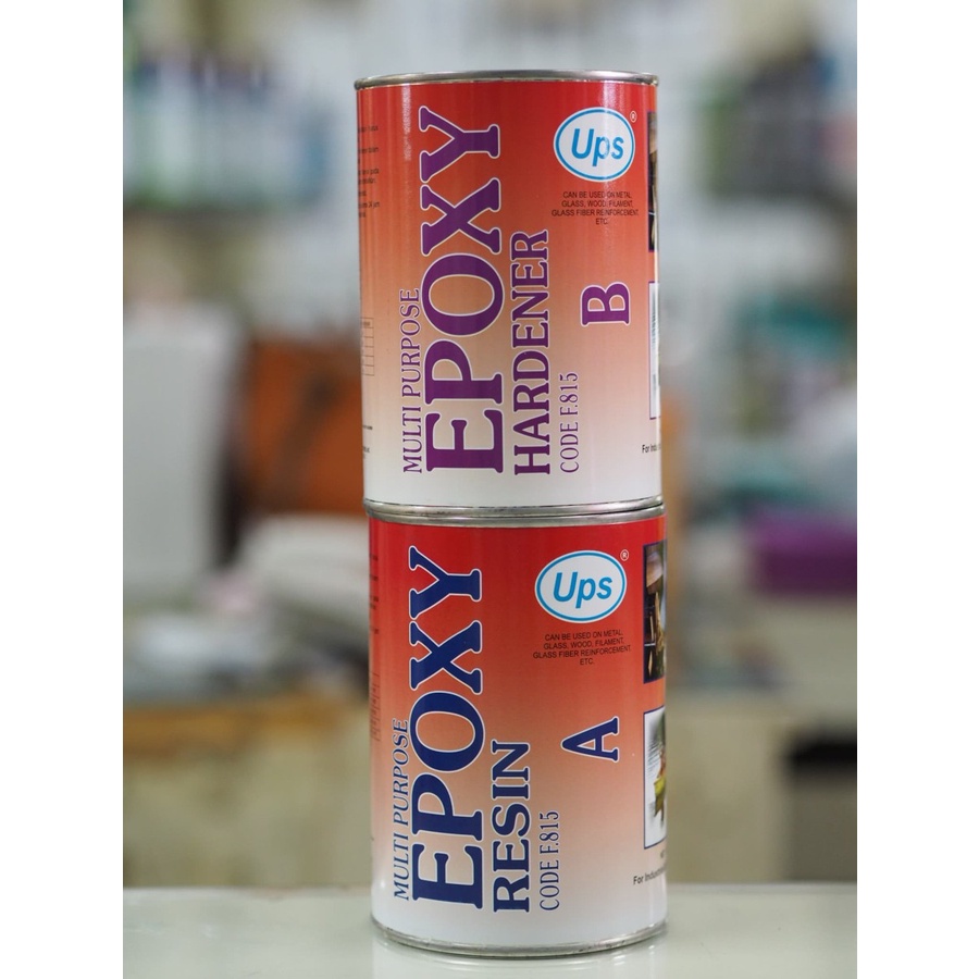 Jual UPS Multi Purpose Epoxy Resin & Hardener F.815 | Shopee Indonesia
