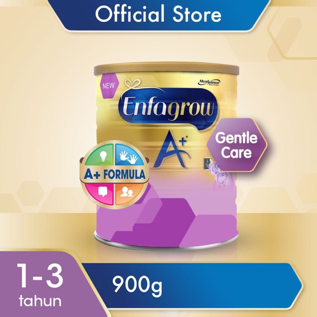 Jual ENFAGROW A+ GENTLE CARE 900gr (1-3 Tahun) | Shopee Indonesia