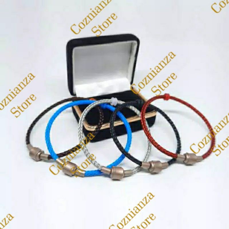 Jual COD [FREE 2 PEMBATAS] Gelang Tali Kawat Anti Air Waterproof ...