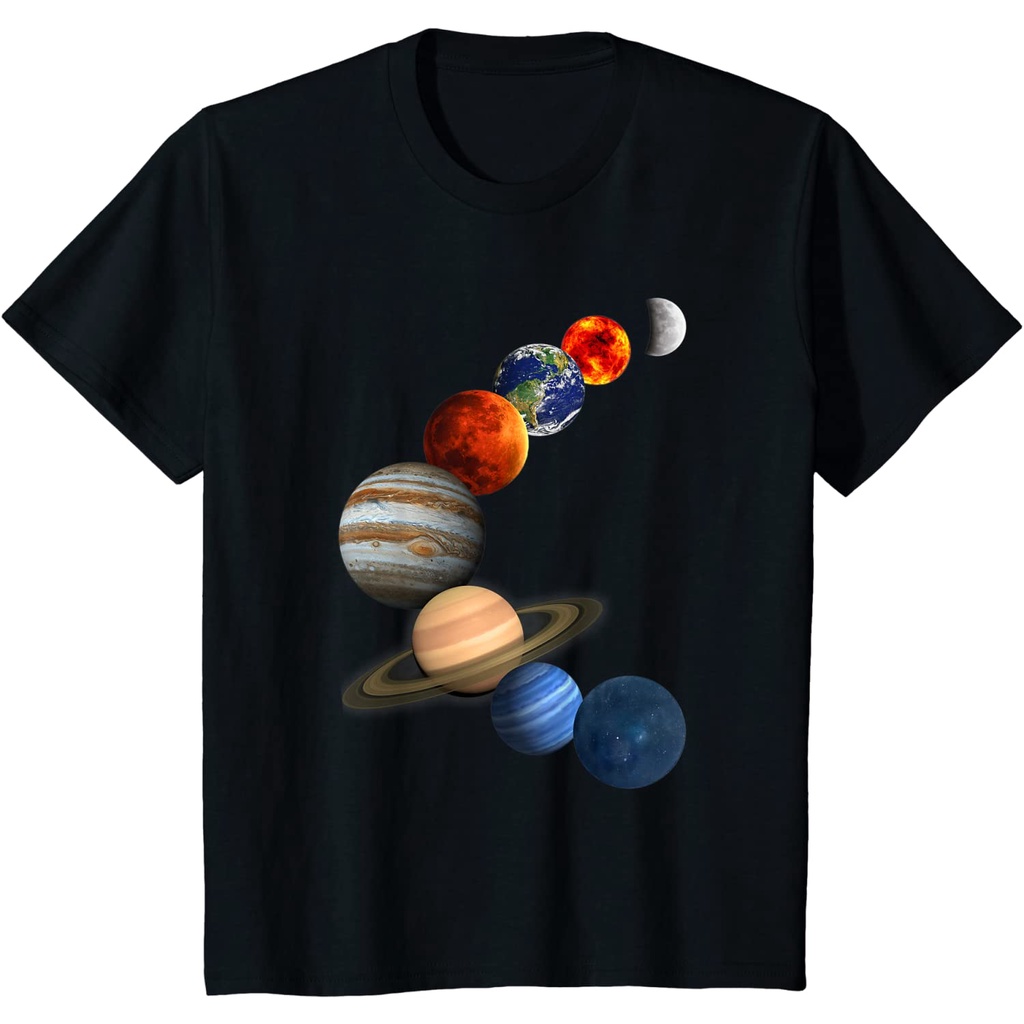 Jual Baju Kaos Anak Solar System T shirt The planets in our galaxy T ...