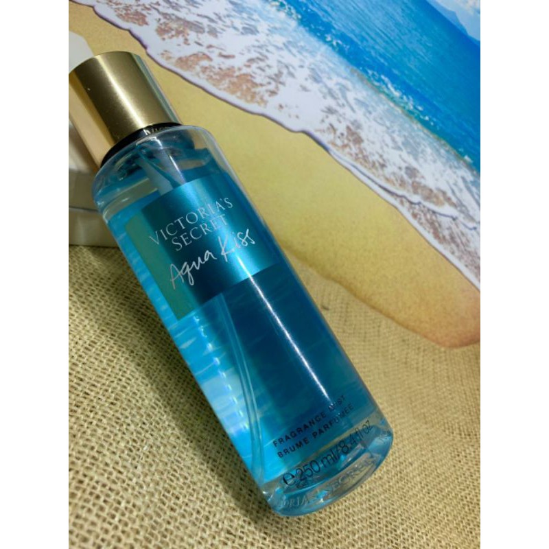 Jual Victoria's Secret Aqua Kiss Fragrance Mist Original | Shopee Indonesia