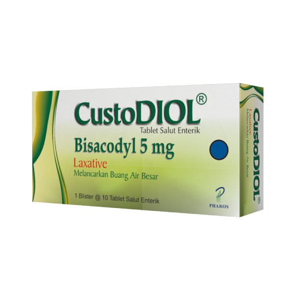 Jual Custodiol Tablet - Obat Melancarkan Buang Air Besar (Bisacodyl ...