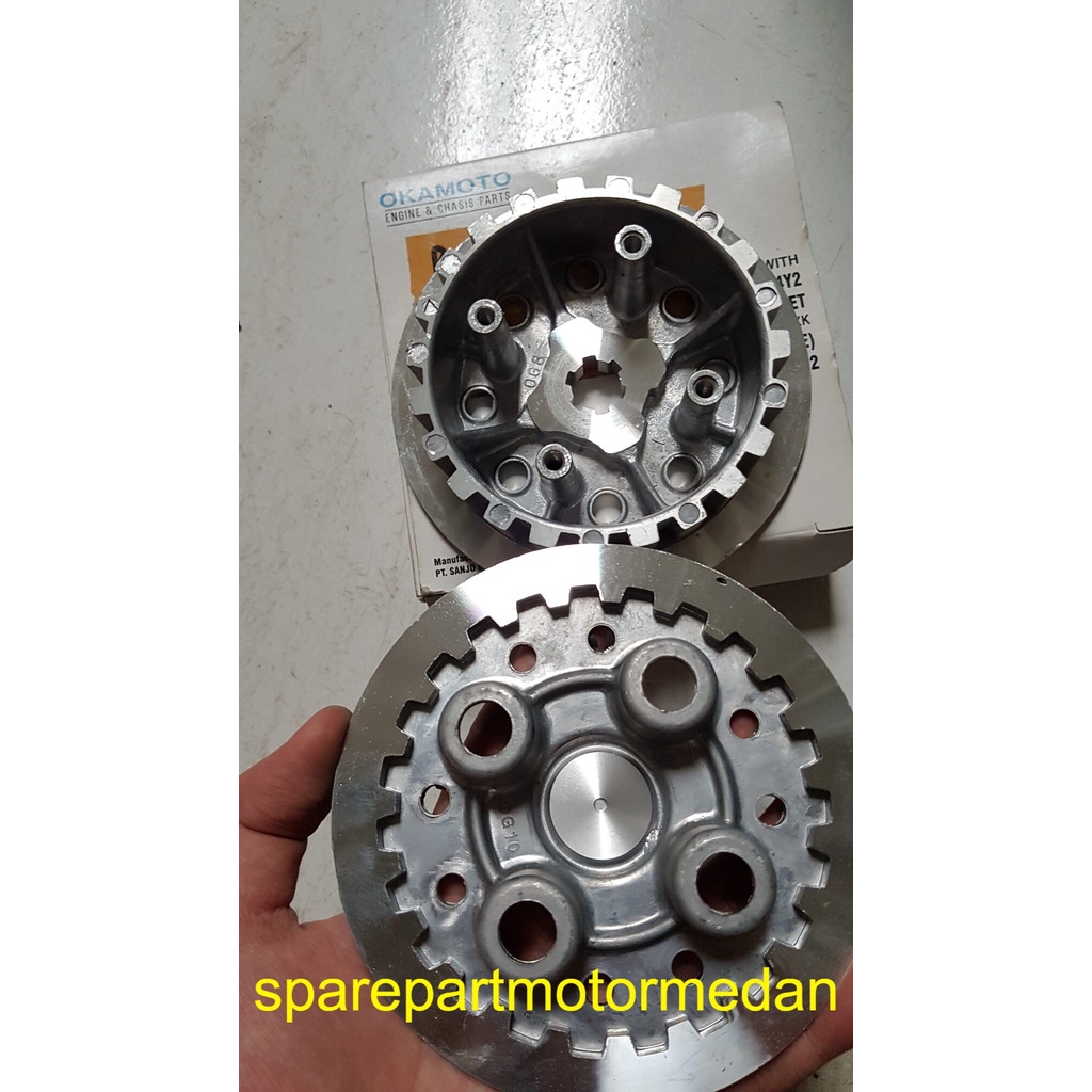 Jual Dapur Klos/Rumah Kopling Kaki 4 Empat + Lawan Kaki 4 RX King RXK | Shopee Indonesia