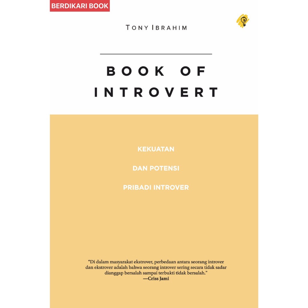 Jual Berdikari - Book of Introvert - Shira Media | Shopee Indonesia