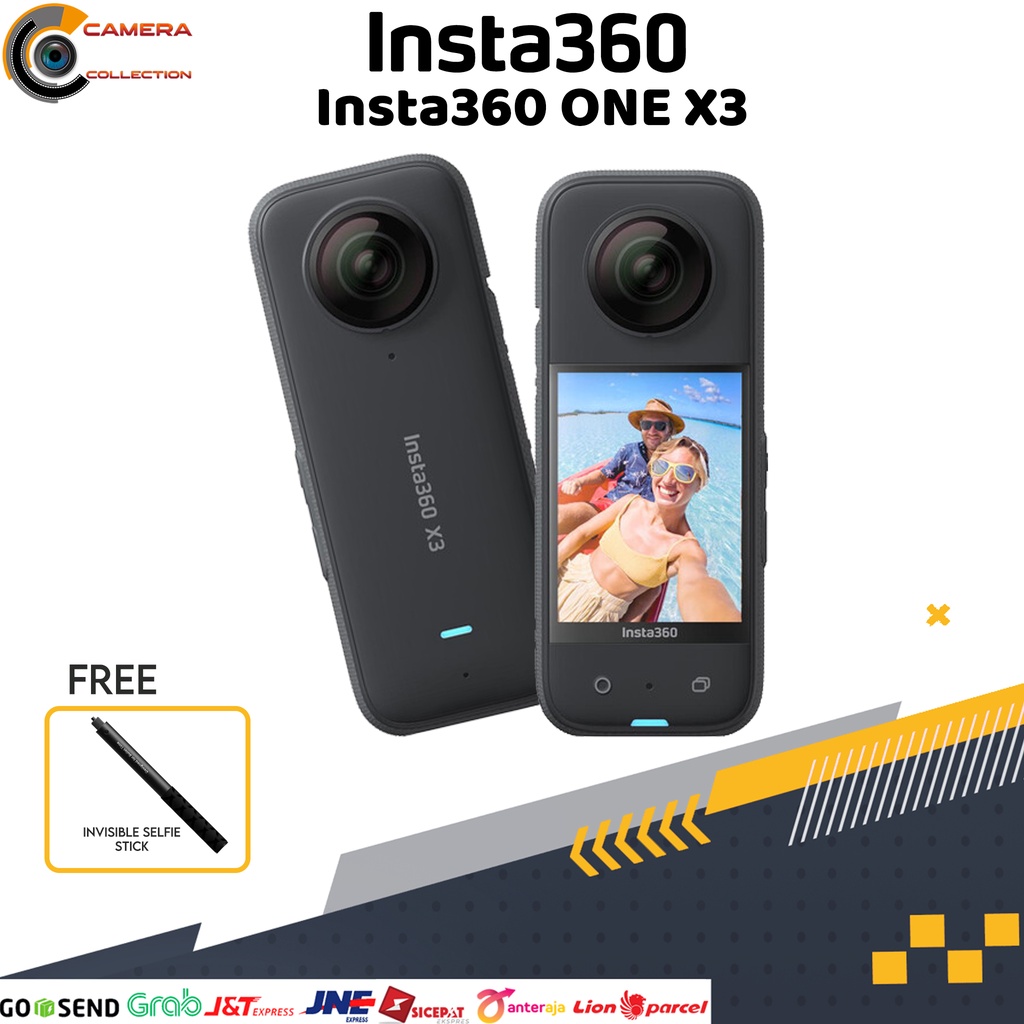 Jual Insta360 One X3 / Insta360 X3 / Insta360 X3 360° Camera / Insta ...