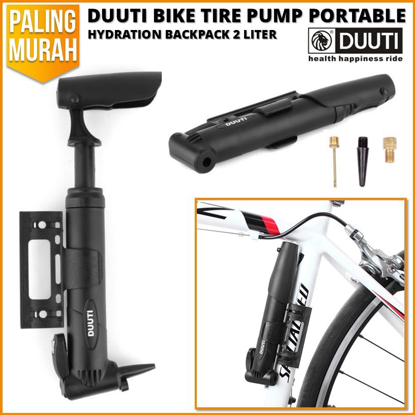 Jual Pompa Sepeda Portable Duuti Pompa Sepeda Mini Sepeda Lipat MTB ...
