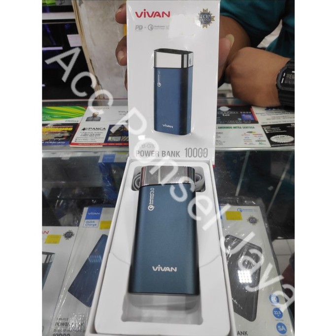 Jual Power Bank Vivan 10.000 mAh VPB-G10 | Shopee Indonesia