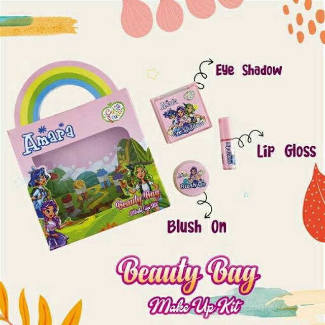 Jual AMARA BEAUTY BAG MAKE UP KIT | Shopee Indonesia