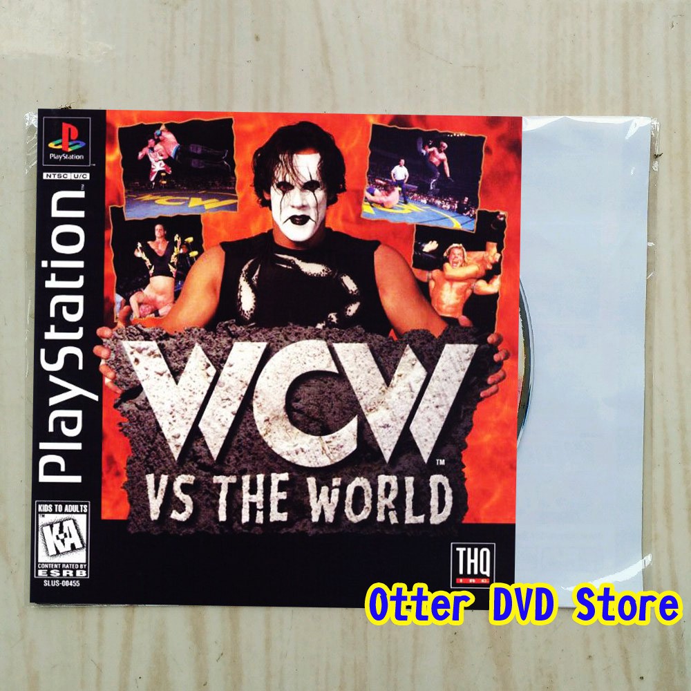 Jual Kaset CD Game Ps1 Ps 1 WCW vs The World | Shopee Indonesia