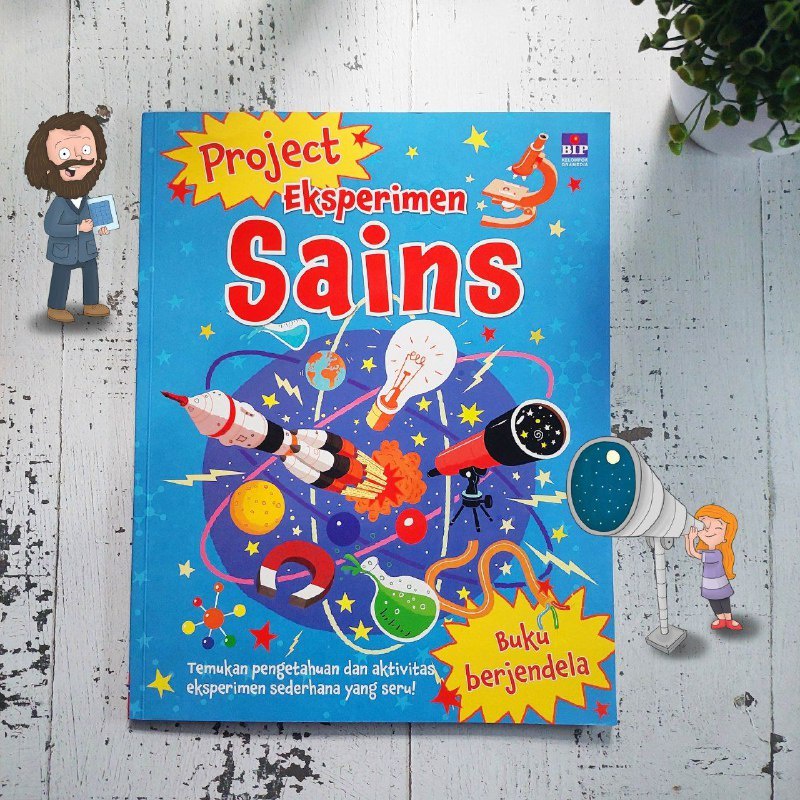 Jual Buku pengetahuan anak | Project eksperimen sains | paud tk sd ...