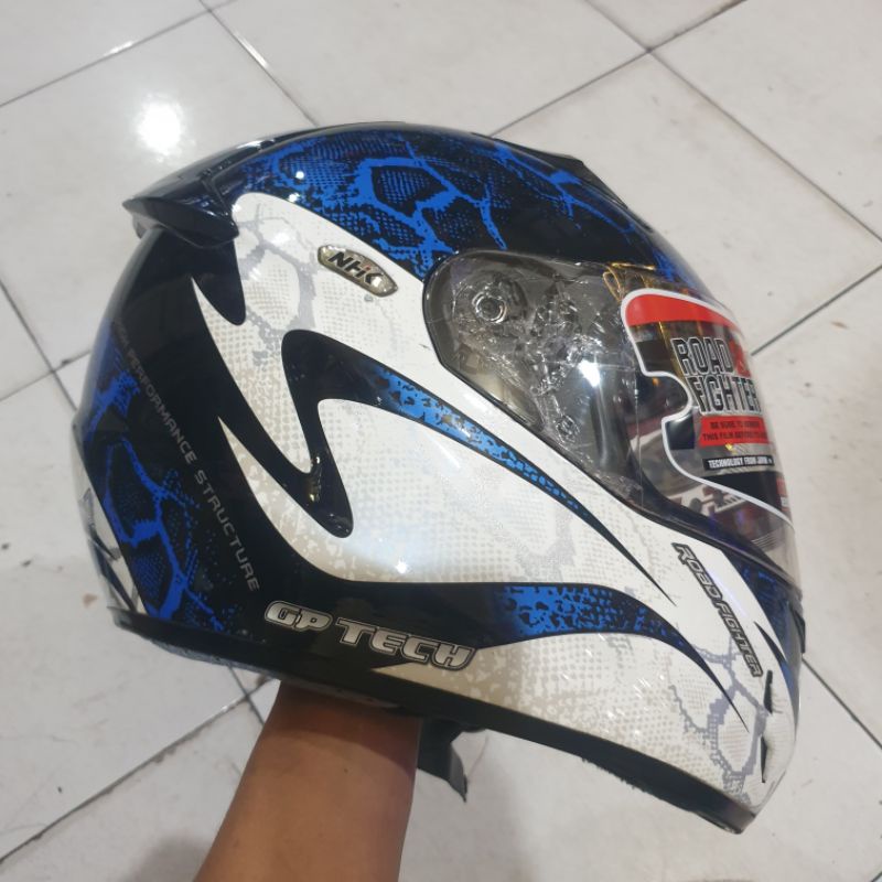 Jual HELM NHK GP TECH BEKAS MULUS SIZE M ( 2KG ) | Shopee Indonesia