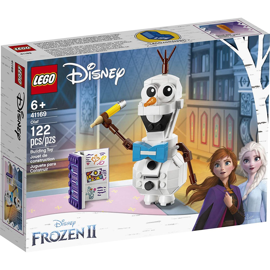 Jual Original Lego Disney Frozen Ii Olaf 41169 Olaf Snowman Shopee