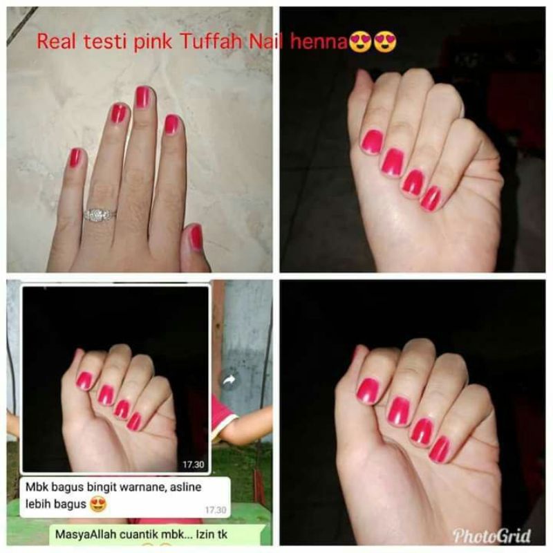 Jual [BISA COD TERMURAH] TUFFAH NAIL HENA, NAURAA NAURA KUTEK MUSLIMAH ...