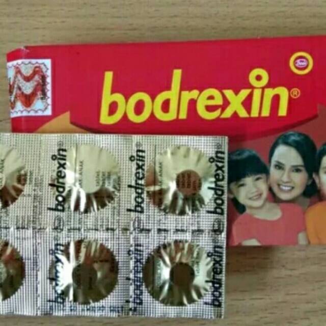 Jual BODREXIN PER LEMBAR / PENURUN DEMAM ANAK ( Kemasan baru isi 4 ...