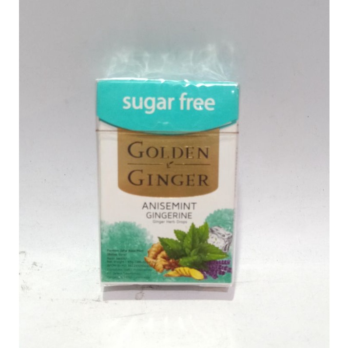 Jual Golden Ginger Permen Jahe Sugar Free All Variant 45g / Golden ...